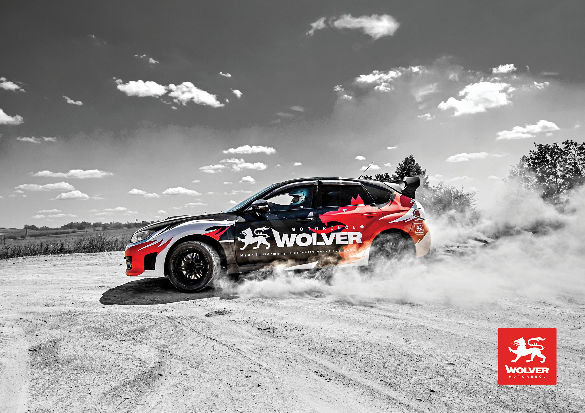 Wolver - motor oil. Made in Germany.