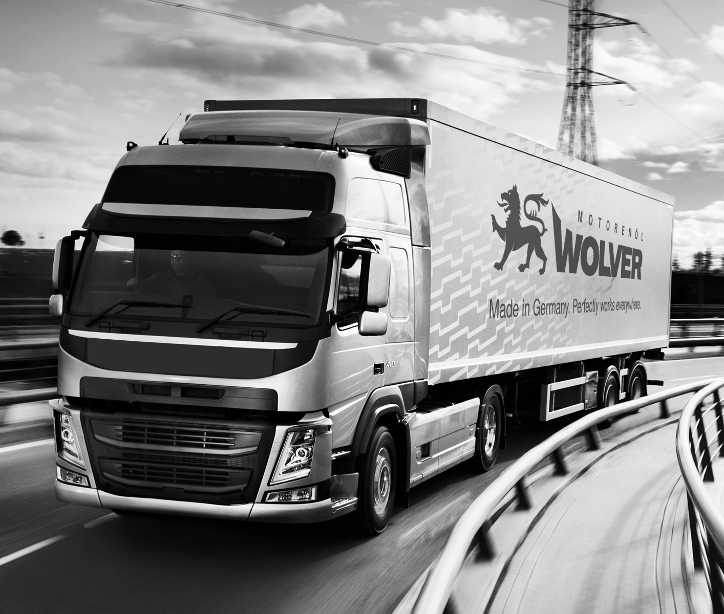 Wolver - motor oil. Made in Germany.